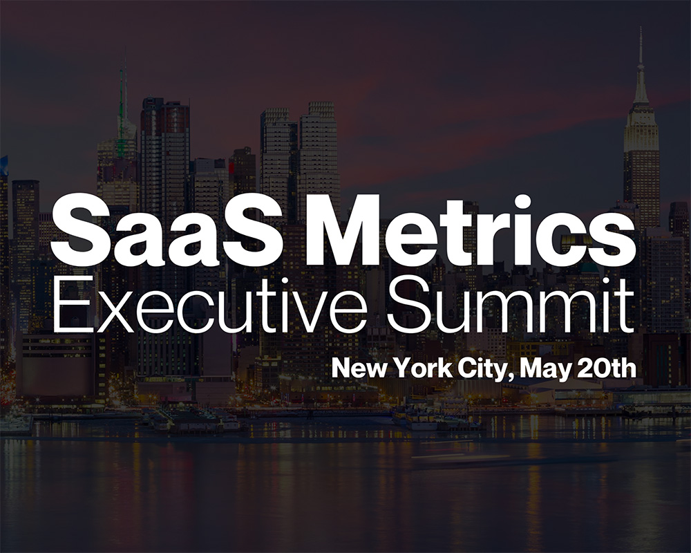 Saas Metrics Executive Summit