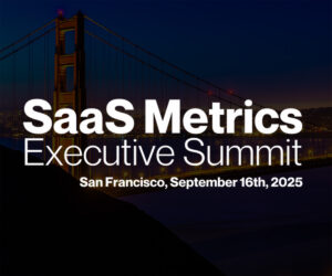 Saas Metrics Executive Summit Fall 2025