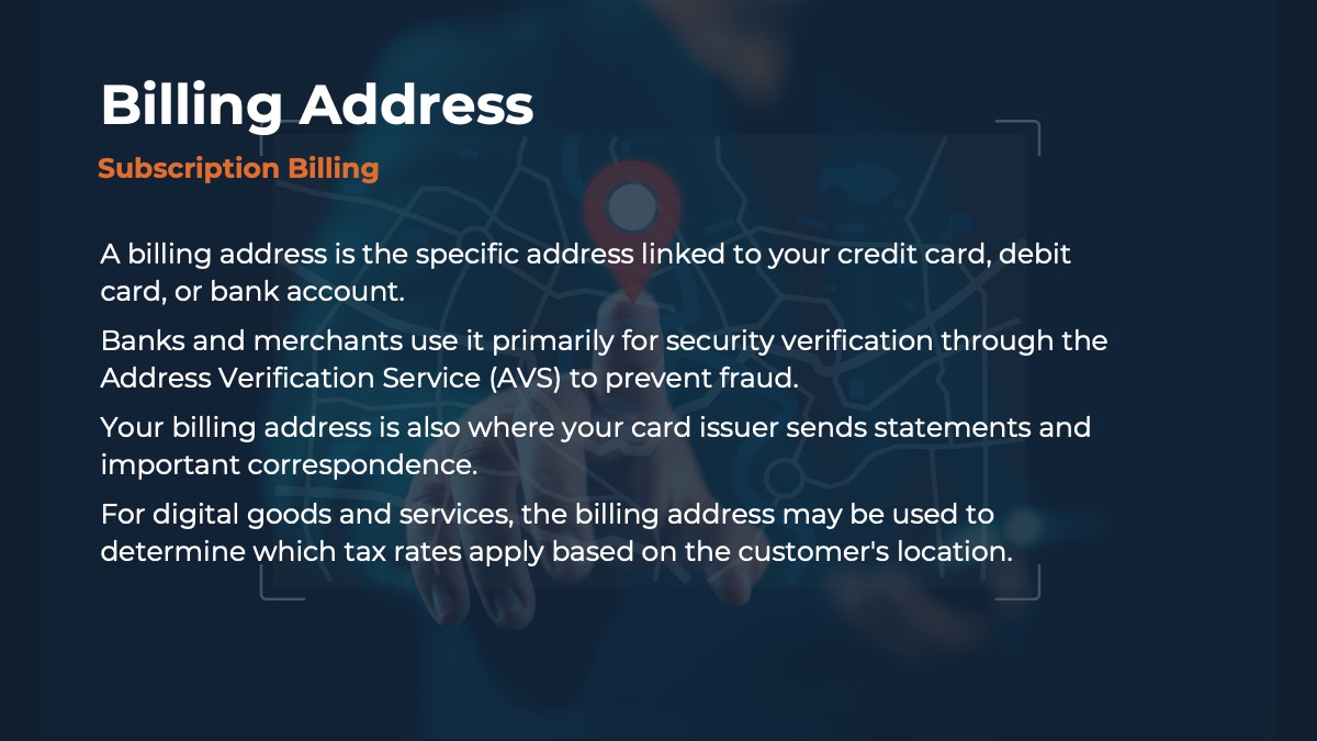 What Is a Billing Address? Definition & Verification Guide